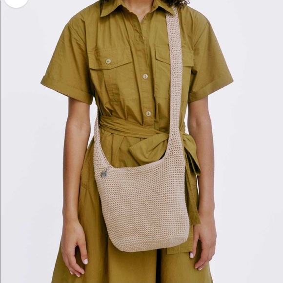 The Sak | Bags | The Sak Crochet Purse Front Pocket Tote Shoulder Bag ...